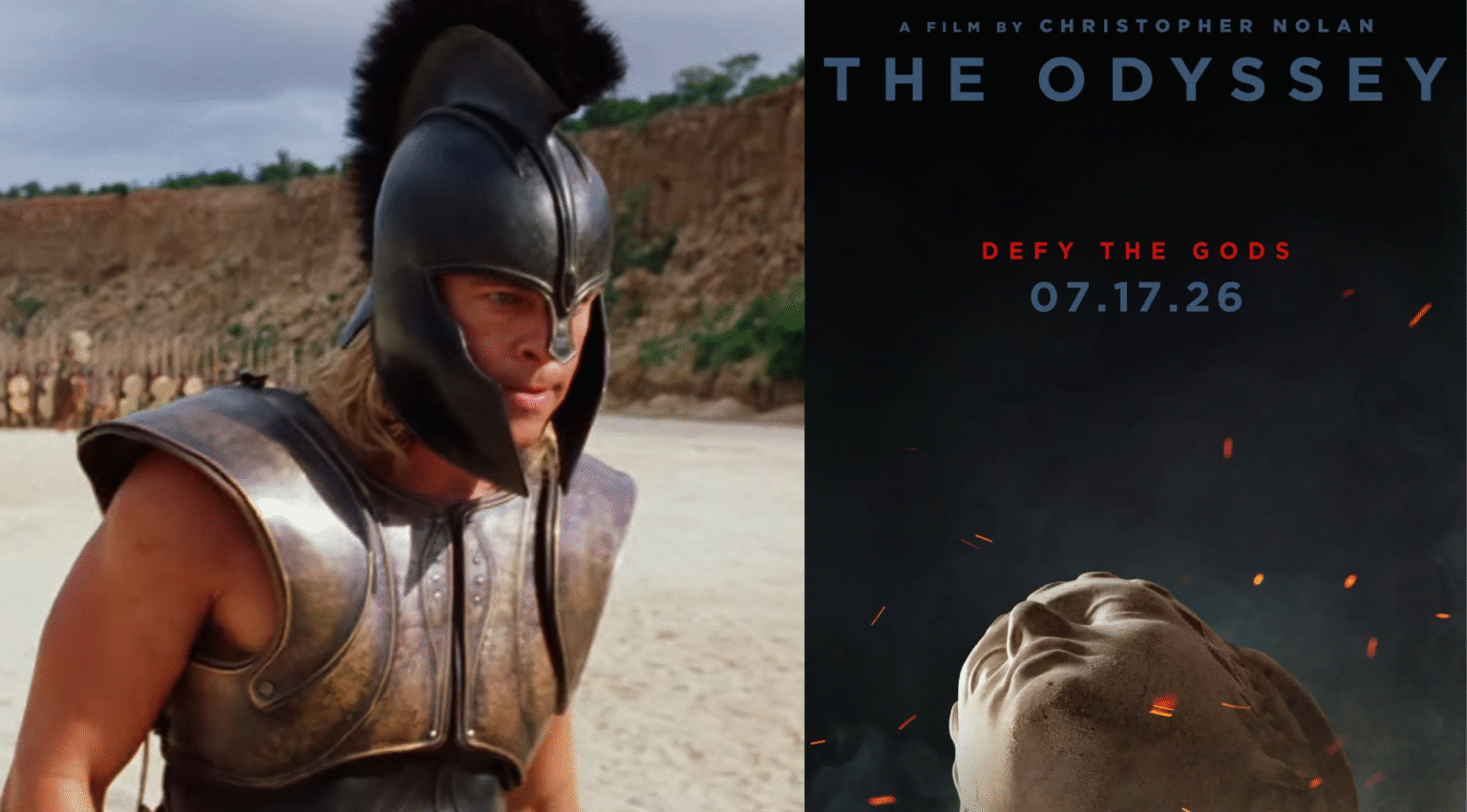 Troy vs The Odyssey 2026: How Christopher Nolan’s Epic Will Differ from ...